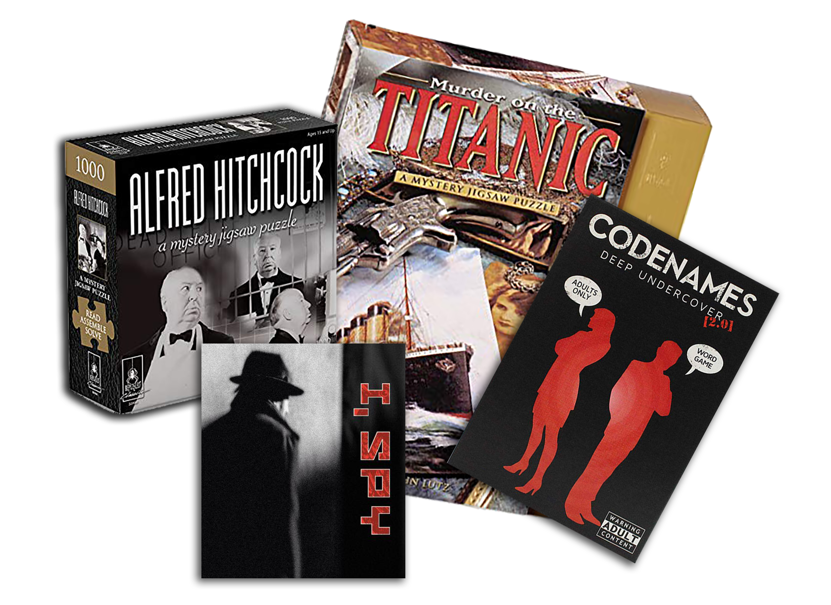 Rentals - Board Games, Who-Dun-It card games & Mystery Jigsaw Puzzles ...